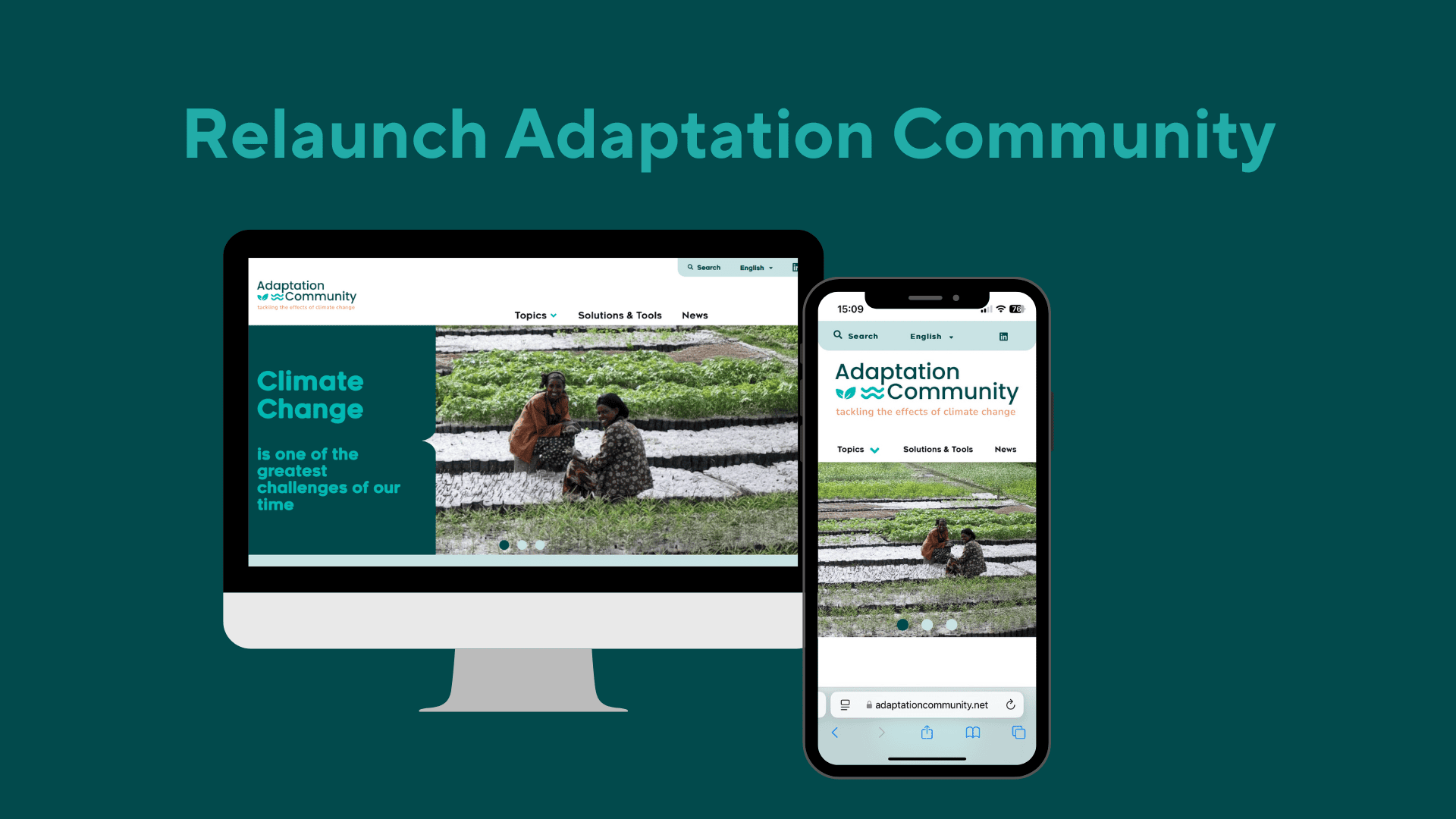 Relaunch of Adaptation Community: A Fresh Look for a Long-standing ...